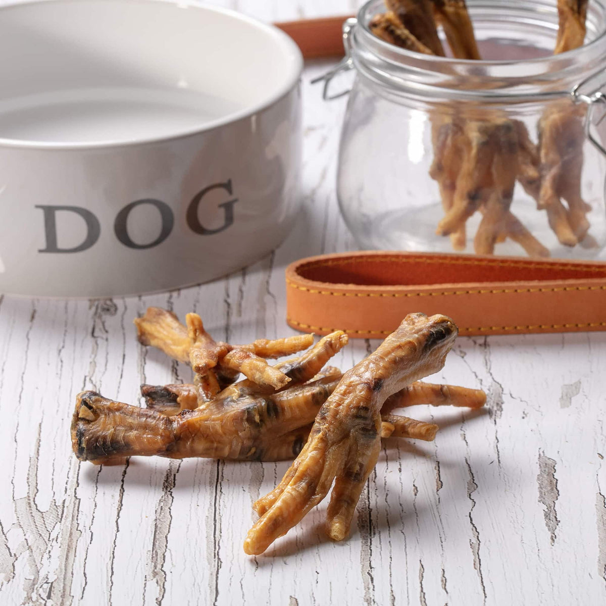 Hollings Dog Treats | Chicken Feet - 100g to 2kg