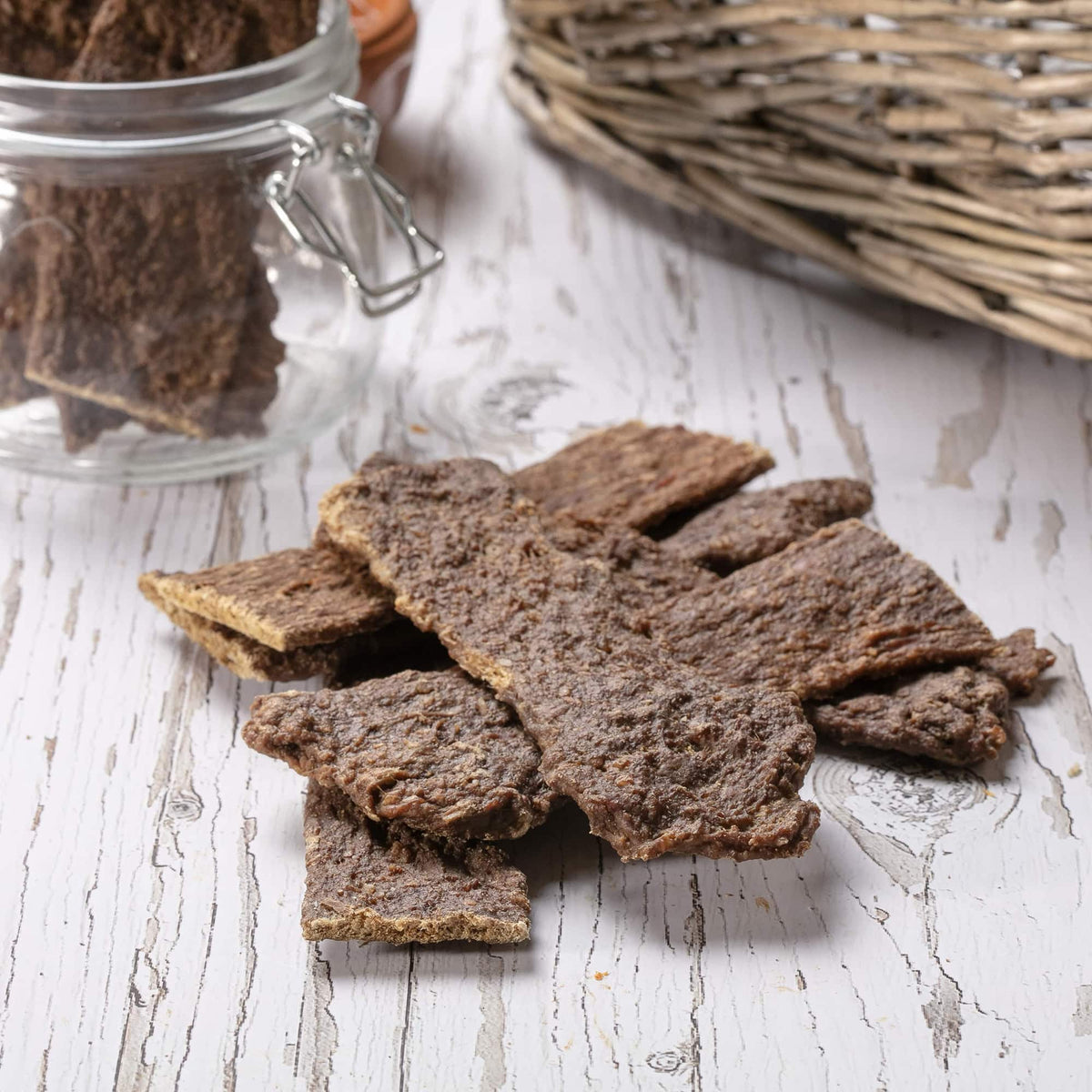Hollings Dog Treats | Venison Strips - 5 to 60 Pack